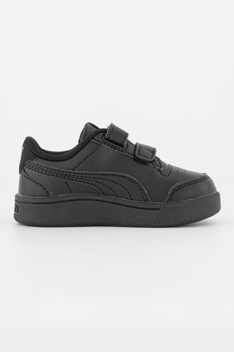 Puma, Pantofi sport din piele ecologica cu inchidere velcro Shuffle V ...