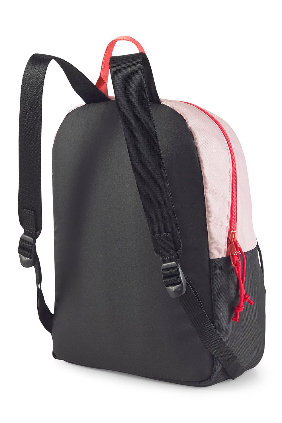 Puma, Rucsac cu logo Core Base, Corai, Roz pal, Negru - eMAG.ro