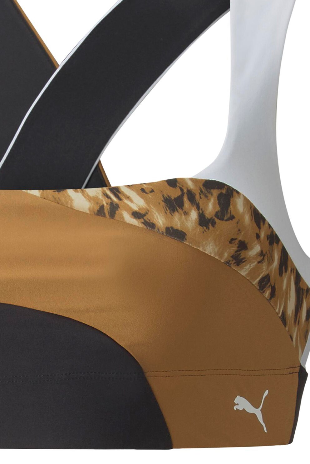 Puma, Bustiera cu sustiner emedie si barete incrucisate pentru ...