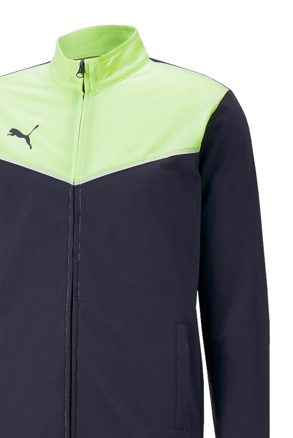 Puma, Trening cu logo pentru fotbal individualRISE, Verde, Bleumarin, L ...