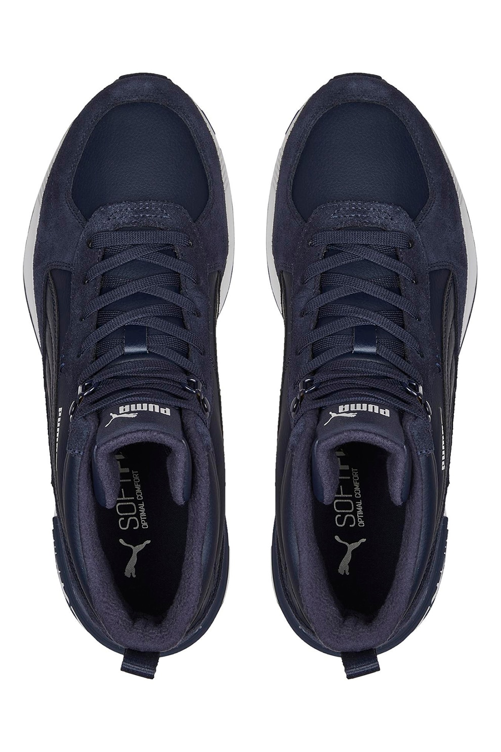 Puma, Pantofi sport inalti Graviton, Bleumarin, 8 - eMAG.ro