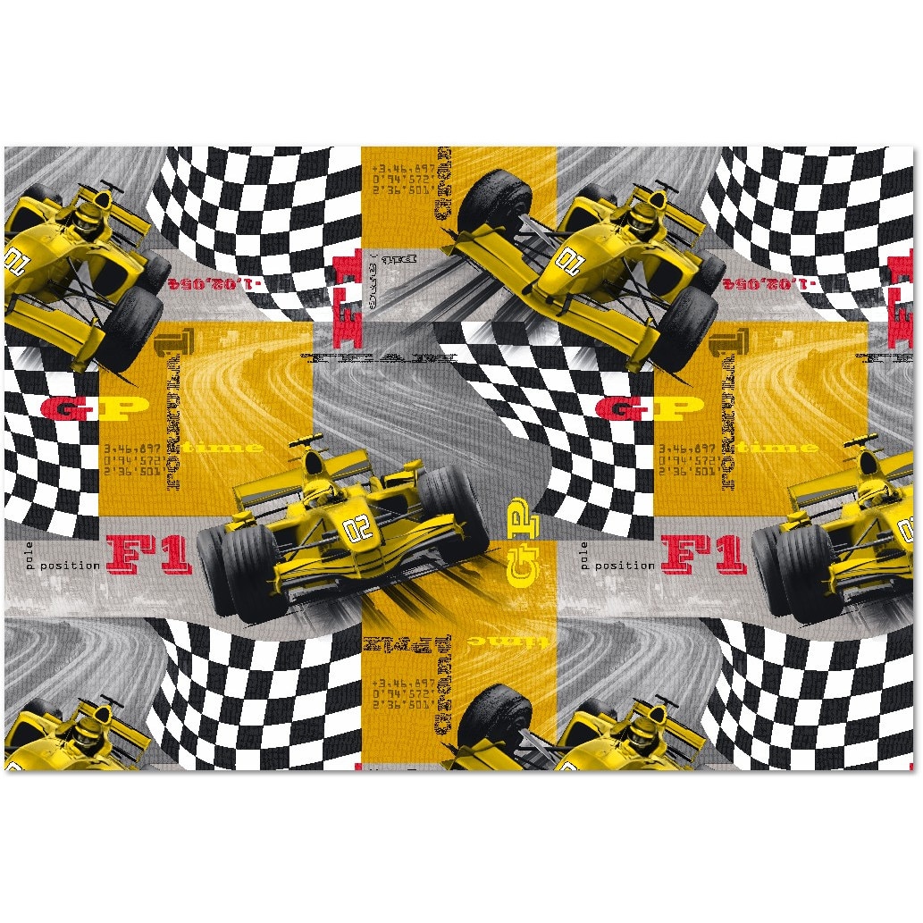 Material textil, Masini, Poliester, Latime 145cm - eMAG.ro