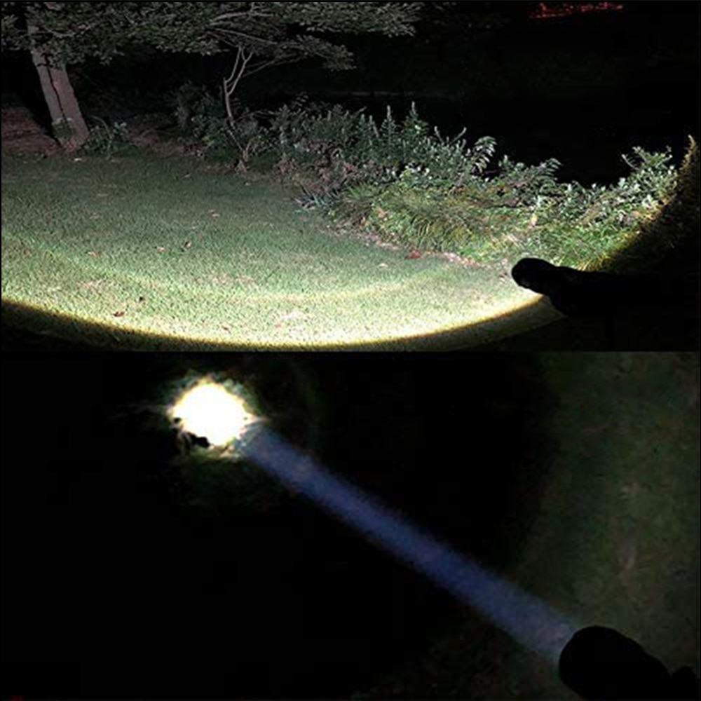 Set 3 x lanterna LED, YWX, Focalizare reglabila, Rezistenta la apa, 5 ...