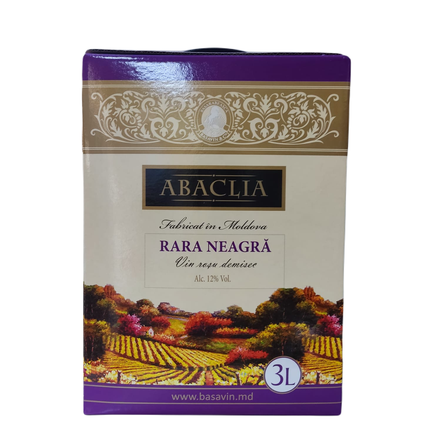 Vin rosu demisec, Abaclia Rara Neagra, Banemi, 3L - eMAG.ro