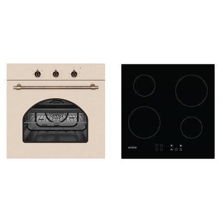 Pachet Pyramis Rustic SMARTLINE SO200BCBC, cuptor electric 5 functii ...