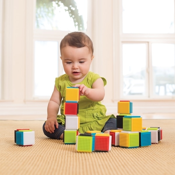 Set Cuburi texturate Infantino 24 buc - eMAG.ro