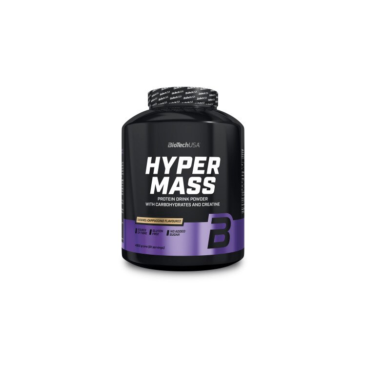 BioTechUSA Hyper Mass 4000g Karamell-Cappuccino ízű - eMAG.hu