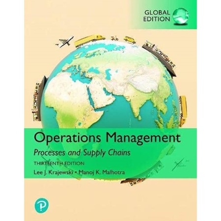 Operations Management: Processes and Supply Chains, Global Edition de ...