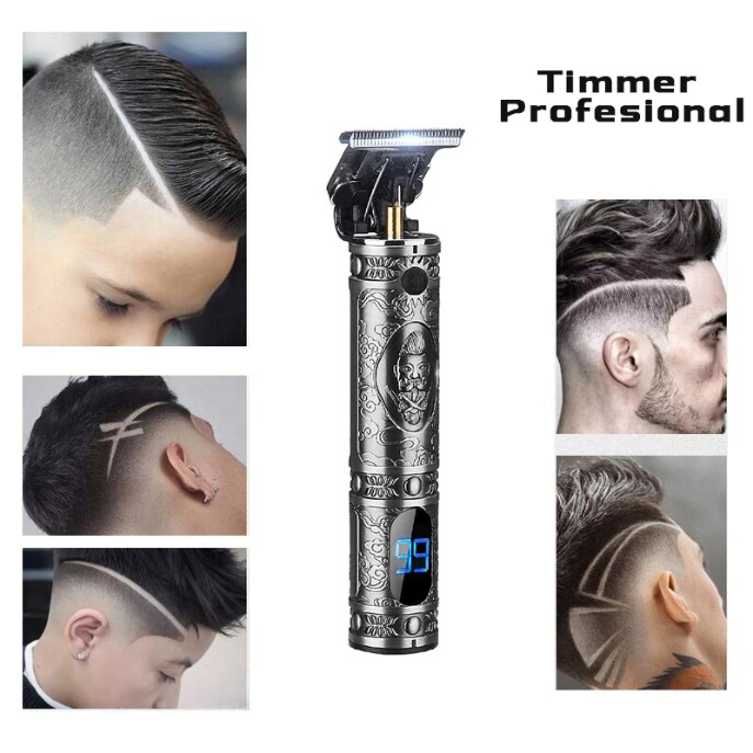 Aparat de tuns Aden Depo, profesional, fara fir, trimmer cu model si ...