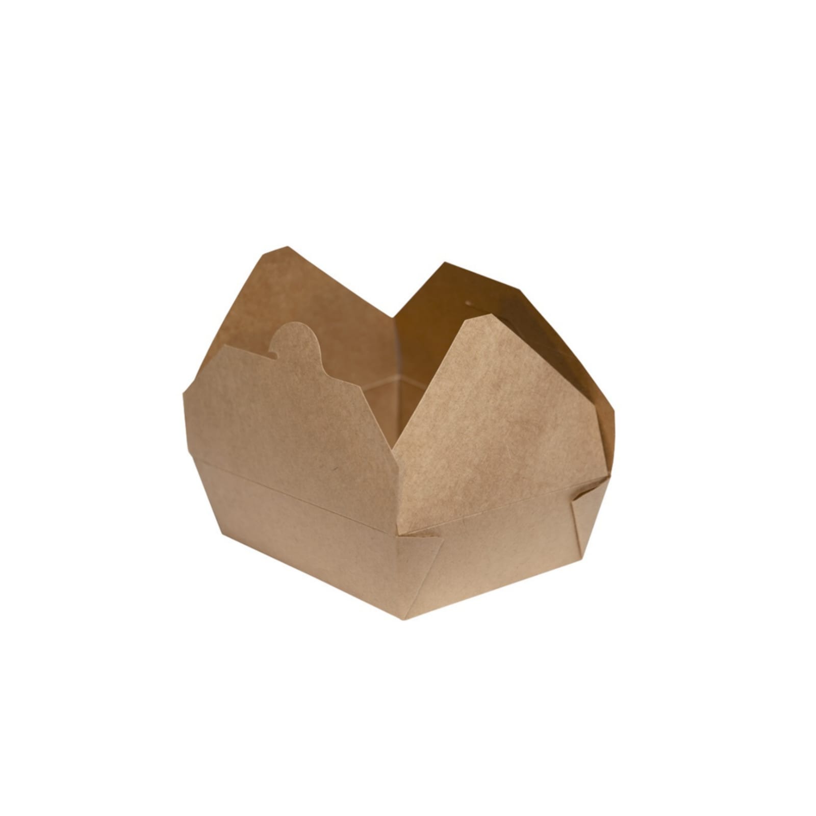 Set cutii carton pentru meniu cu 4 clapete kraft natur 50 buc ...