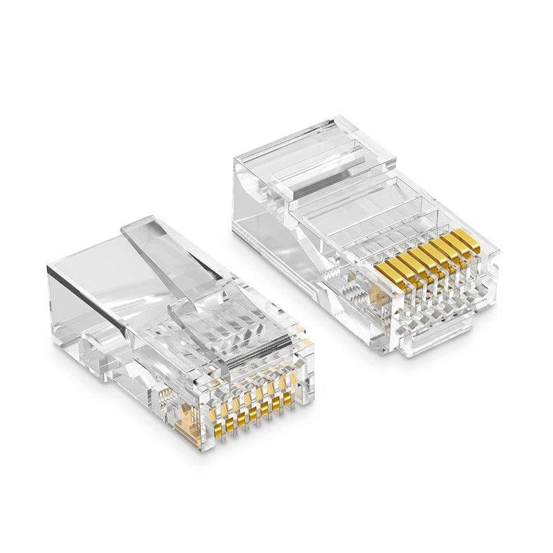 Накрайници UGREEN, за мрежов кабел, Ethernet, RJ45 Plug, 8P/8C, Cat.5 ...
