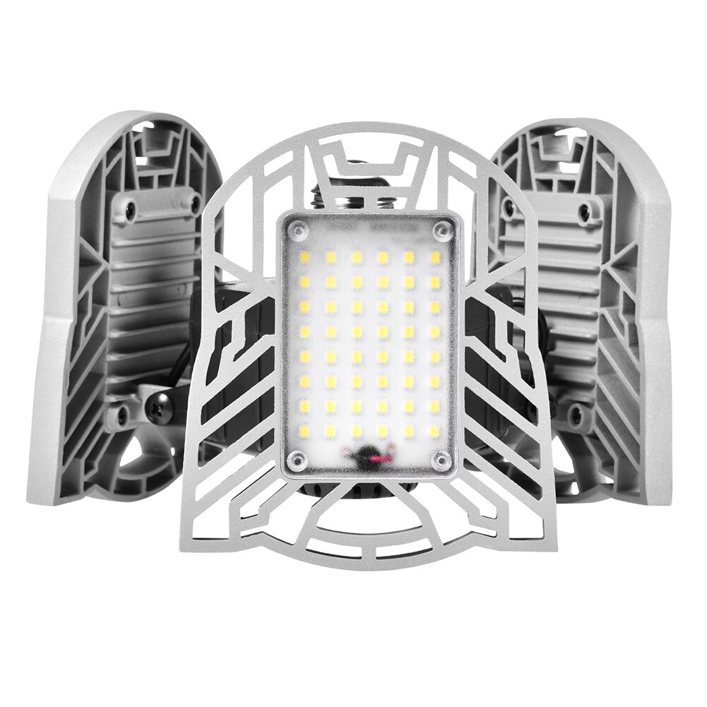 Proiector LED, 60W, 360°, pliabila, Argintiu - eMAG.ro