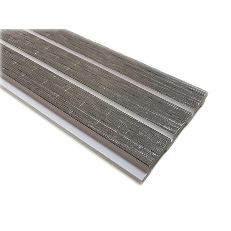 Panou decorativ, riflaj din polimer rigid 12.2x1.2x240 cm, IN1159 Grey ...