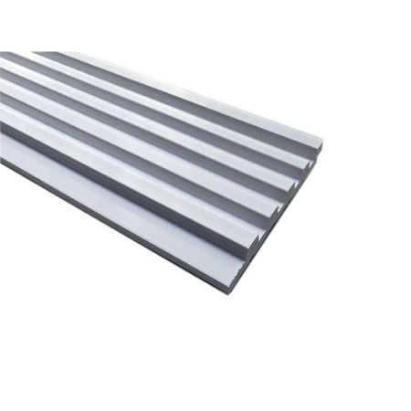 Panou decorativ, riflaj din polimer rigid 12.2x1.2x240 cm, IN971 Alb ...