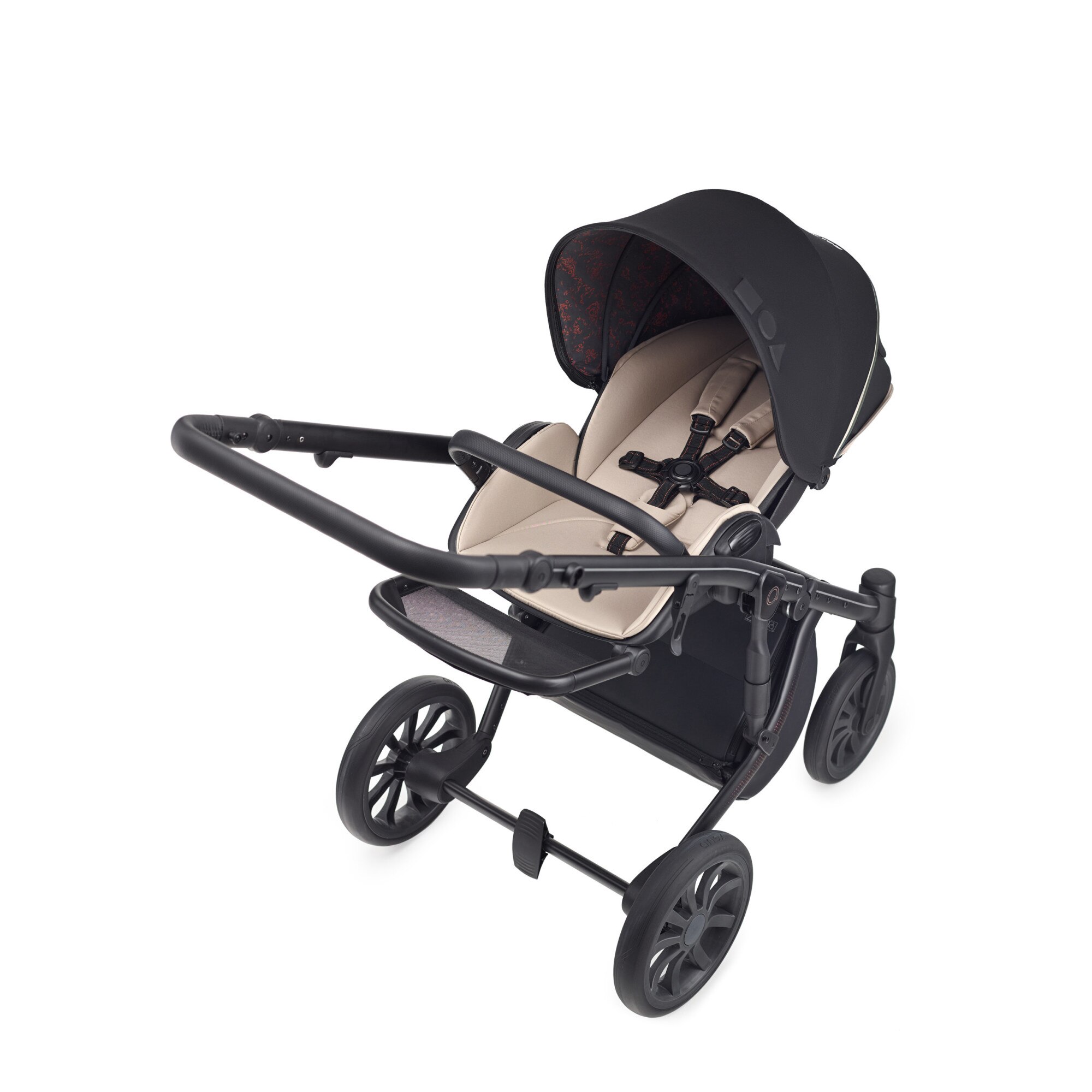 Carucior, Anex Baby, M/Type PRO 3in1, Safa Sahin, Bej/Negru - eMAG.ro