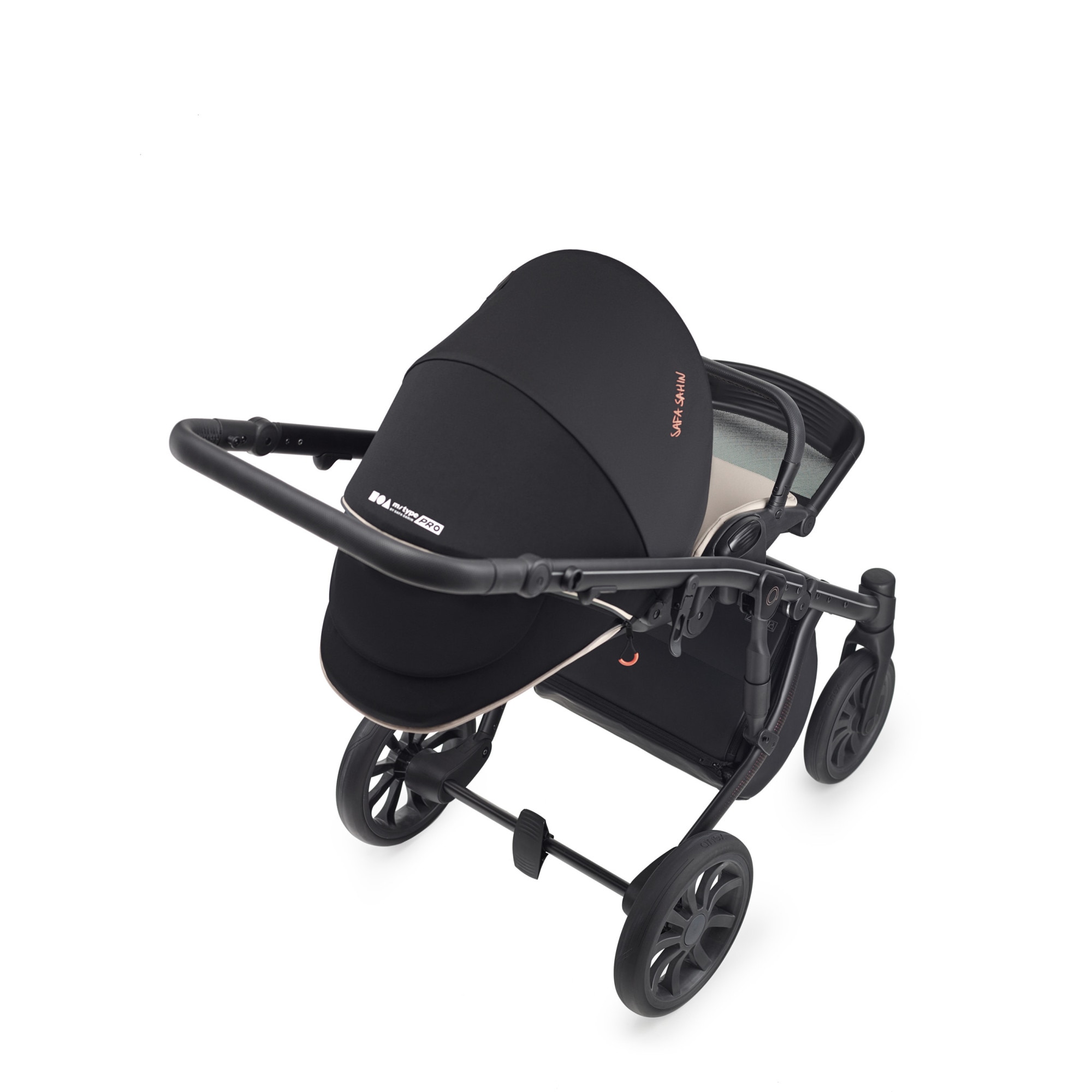 Carucior, Anex Baby, M/Type PRO 3in1, Safa Sahin, Bej/Negru - eMAG.ro