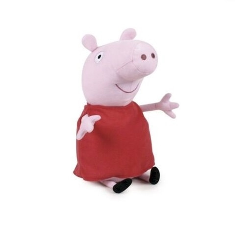 Jucarie plus Peppa Pig 20 cm Rosu - eMAG.ro