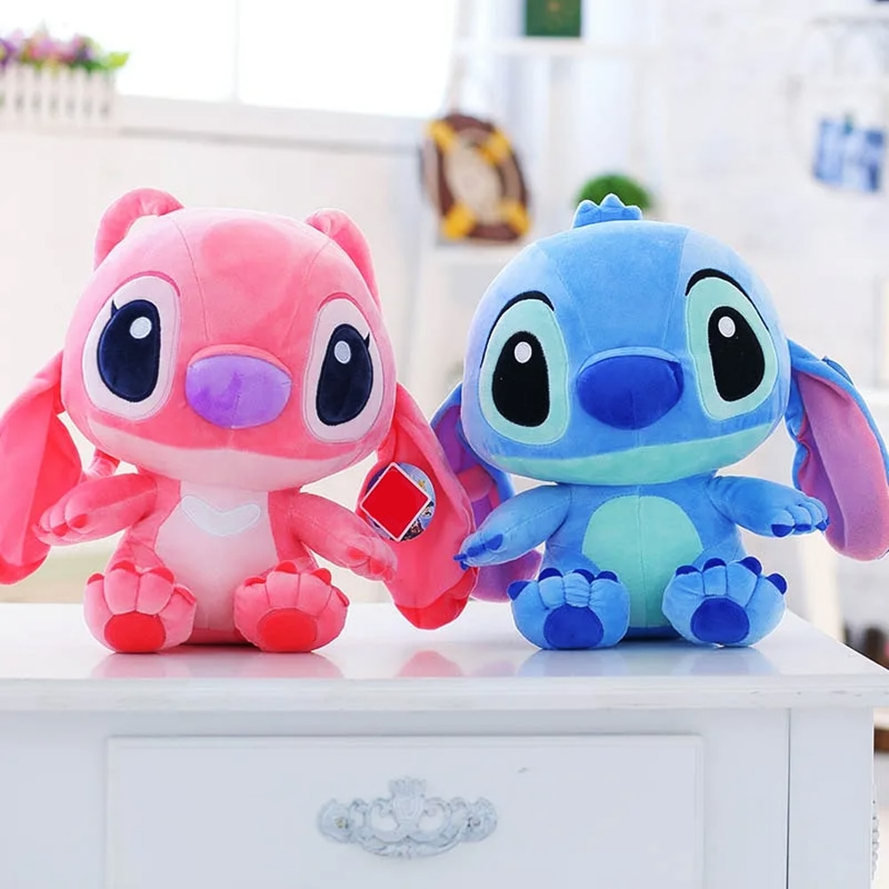 Set 2 Jucarii de Plus Zenuk - Stitch si Angel, Personajele Din Lilo Si ...
