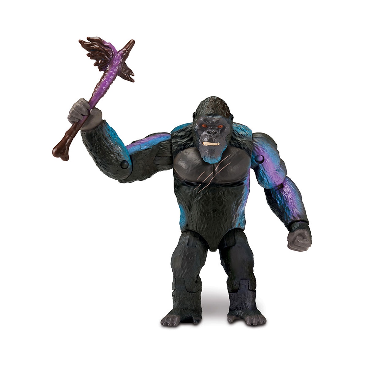 Figurina Kong, Godzilla vs. Kong, cu rani si topor 15cm - eMAG.ro