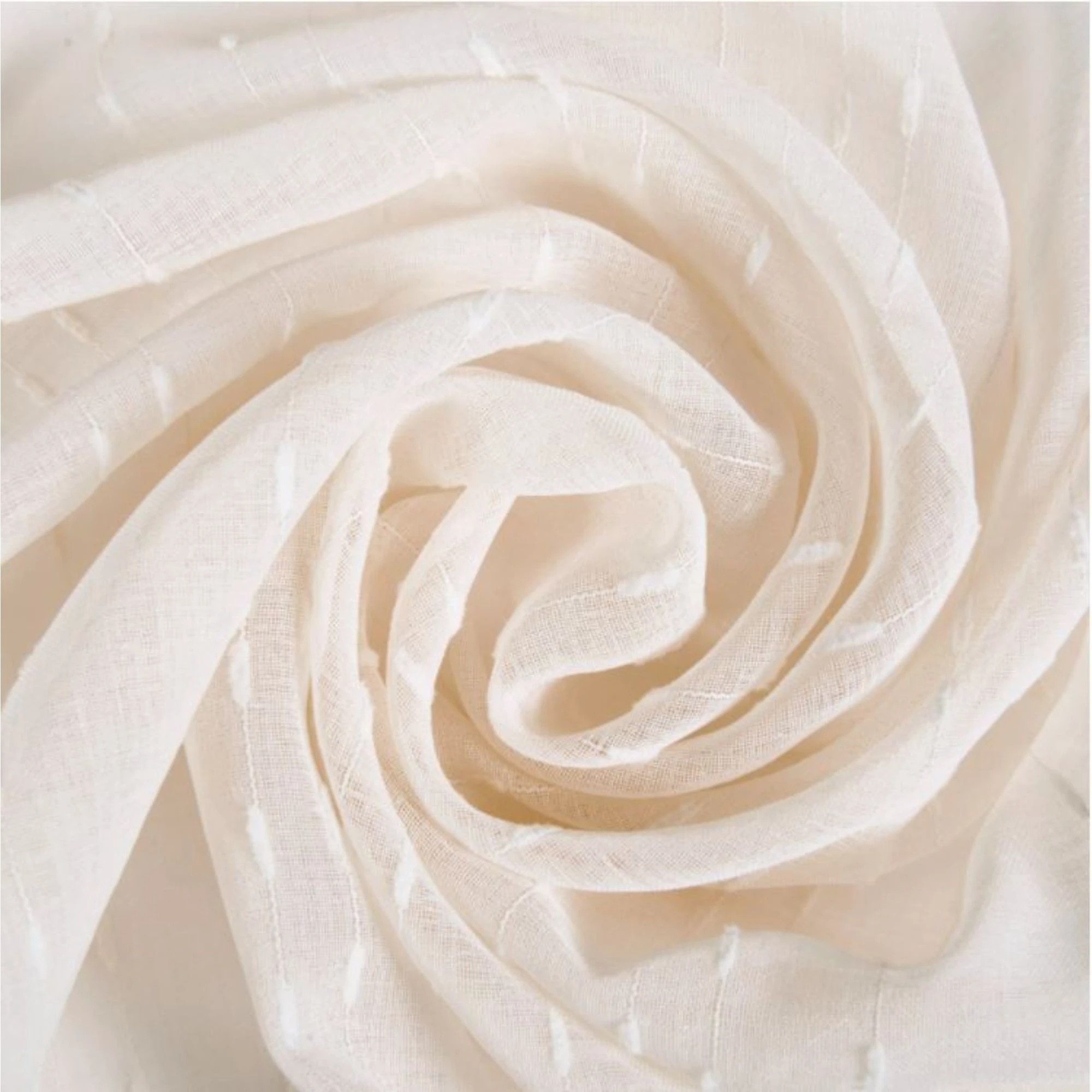 Voile függöny 300 x 280 cm Livia, sima modell, ráncokkal és pántokkal ...