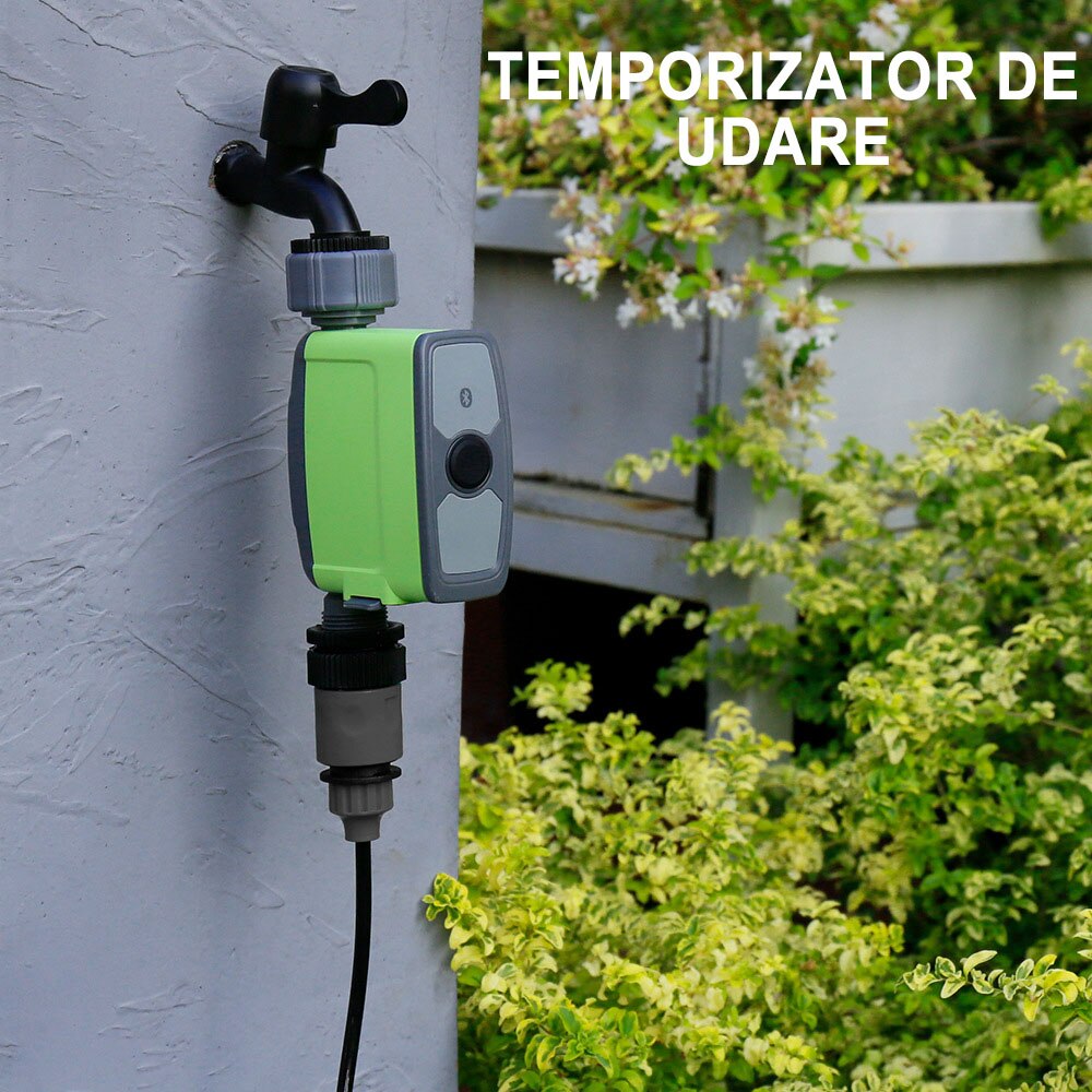 Programator pentru irigare/udare, YWX, control prin aplicatie, 4 moduri ...