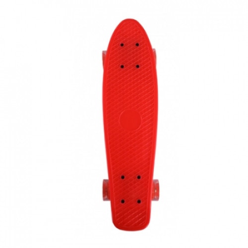 Penny Board Cu Lumini In Roti, rosu - eMAG.ro