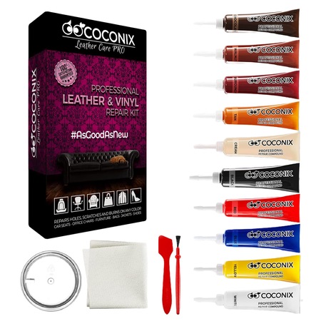Kit reparatie si restaurare piele Coconix pentru tapiterie auto ...
