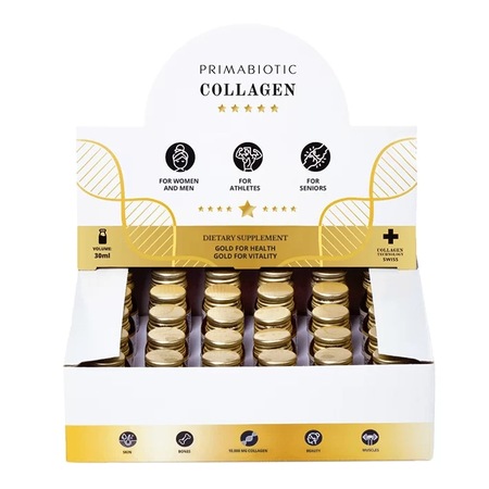 Set fiole colagen, Primabiotic, Vitamine, 30x 30 ml - eMAG.ro