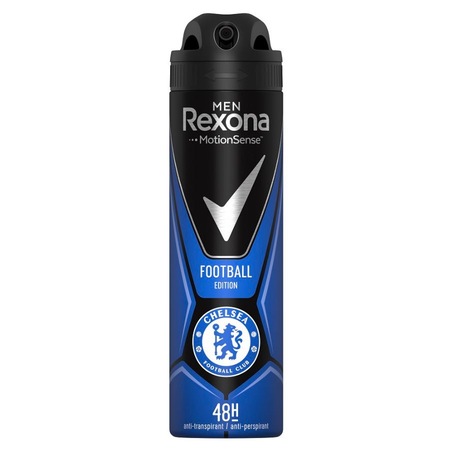 Deodorant antiperspirant spray Rexona Men Football Edition Chelsea, 150 ...