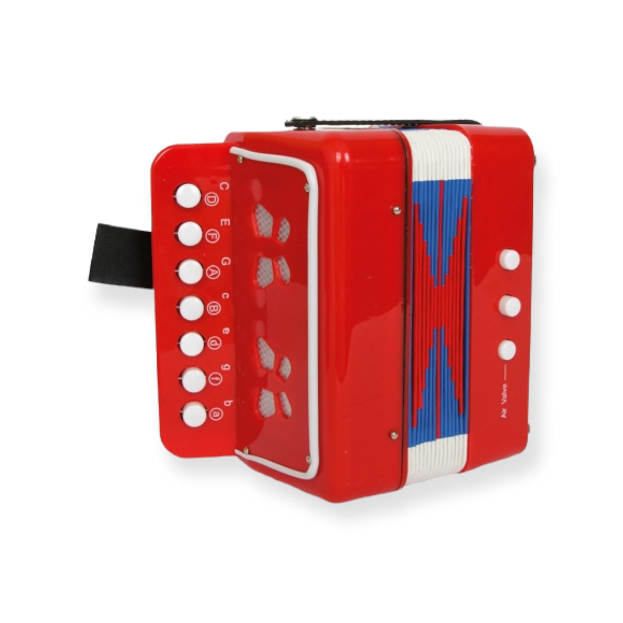 Acordeon pentru copii rosu, Legler small foot, 17 cm lungime - eMAG.ro