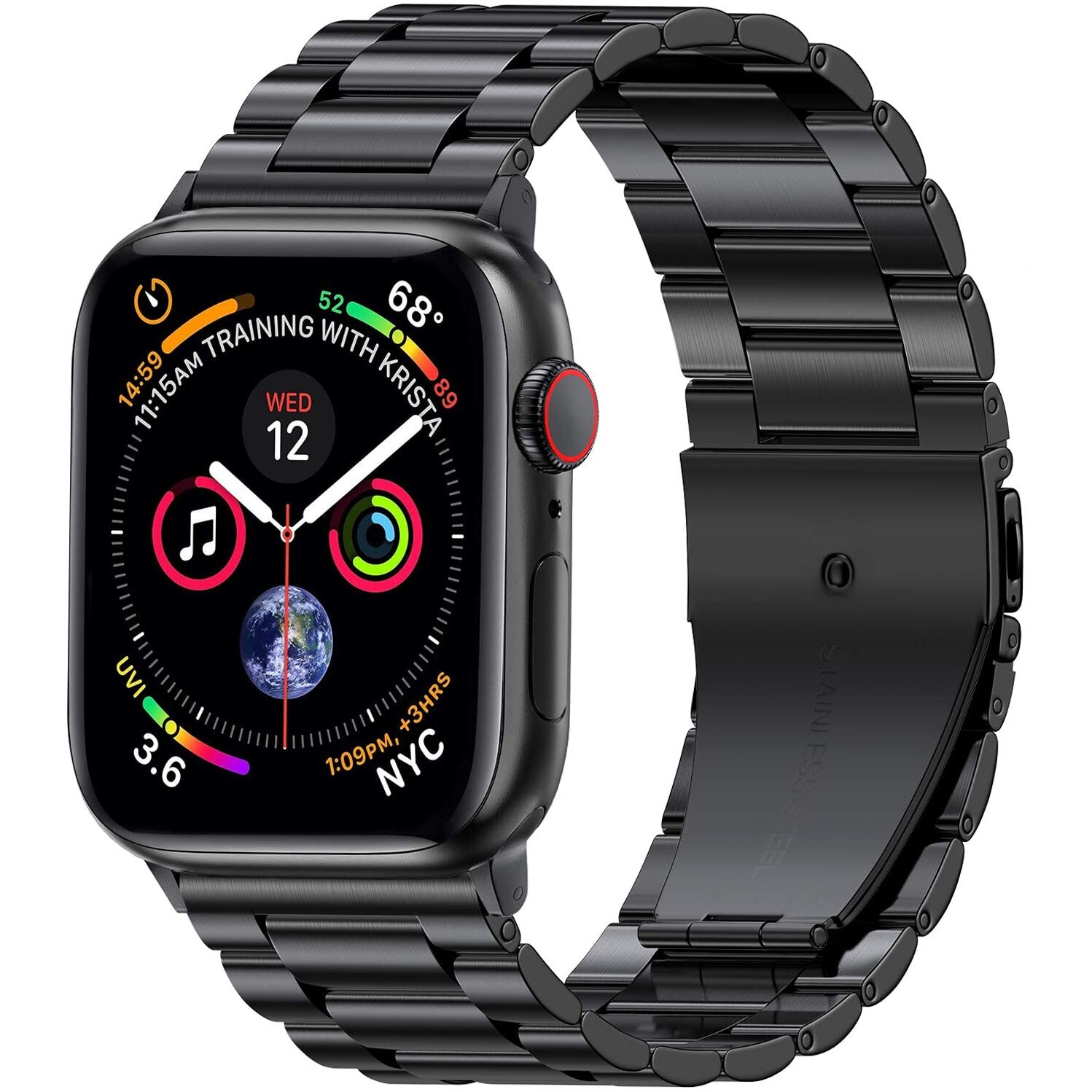 Smartwatch XPRO™ MAX 1.88” AMOLED 4D Ultra-Wide Smooth Touch, Apelare ...
