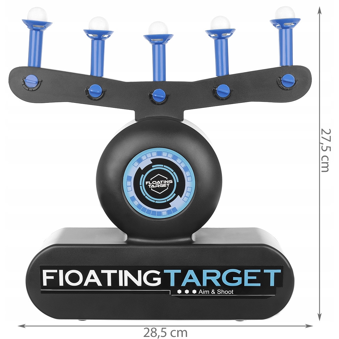 Set Tinta Plutitoare LikeSmart Floating Target, cu Pistol, 3 sageti, 5 ...