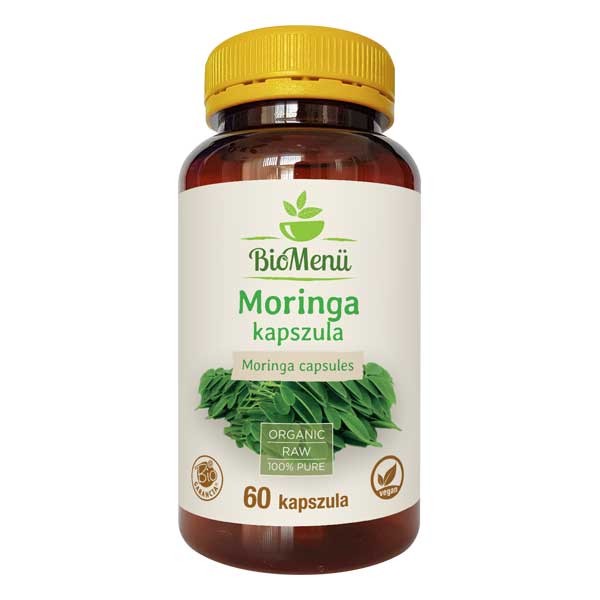 BioMenü Bio Moringa kapszula, 60 db - eMAG.hu