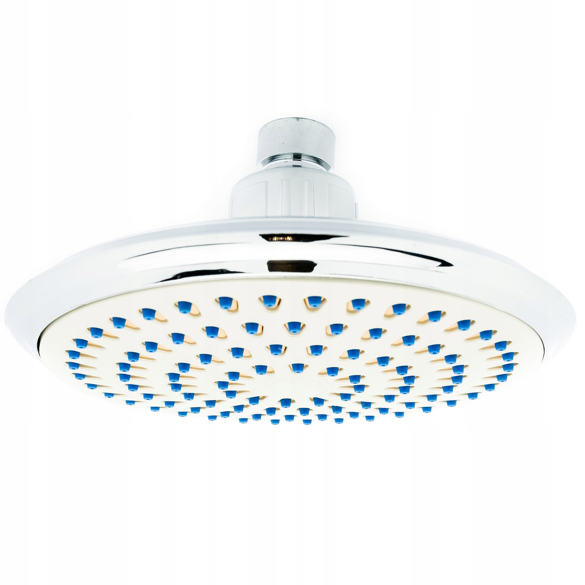 Cap de dus, rotund, otel inoxidabil, argint, 15 cm - eMAG.ro