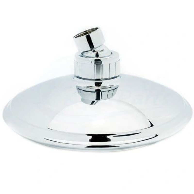 Cap de dus, rotund, otel inoxidabil, argint, 15 cm - eMAG.ro