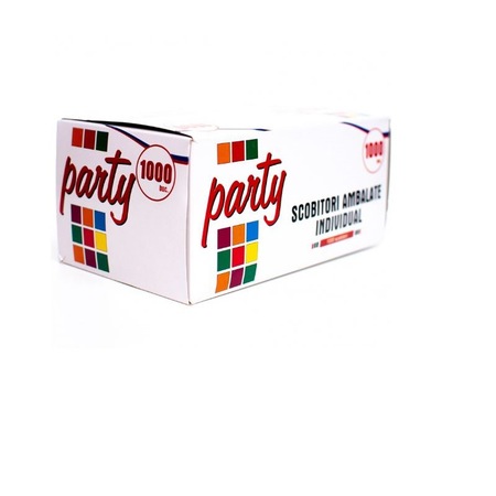 Set Scobitori Din Lemn Ambalate Individual, 6,5x2mm, 1000 bucati - eMAG.ro