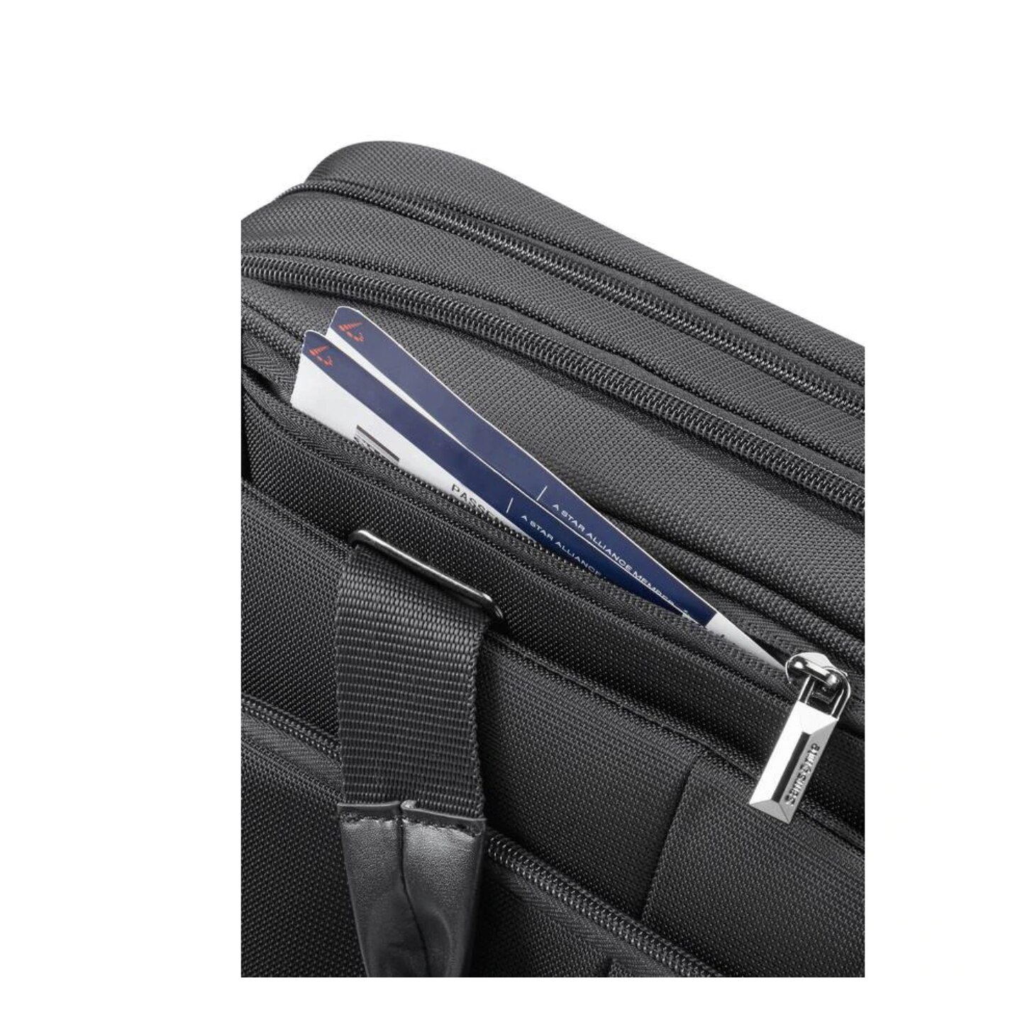 Geanta laptop, Samsonite XBR 3C 15.6'', Negru, MON-BBL5871 - eMAG.ro