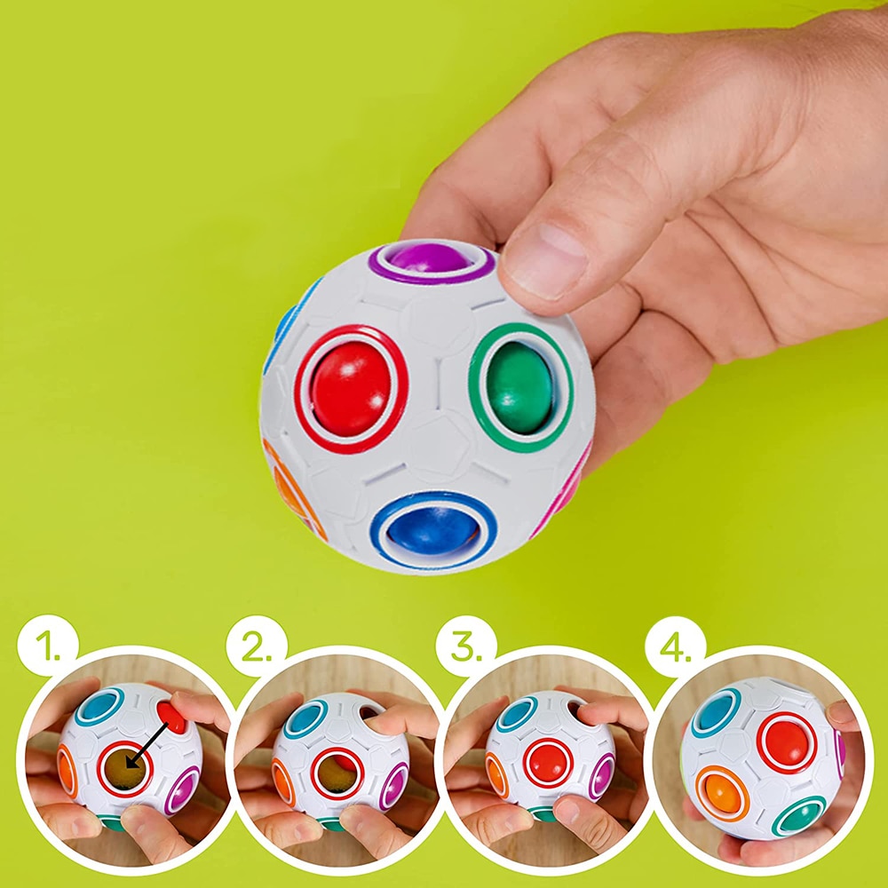 Jucarie minge magica, Sundiguer, ABS, Multicolor - eMAG.ro