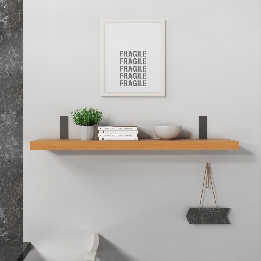 Polita, Placa laminata, 100x20x36 cm, Maro deschis - eMAG.ro