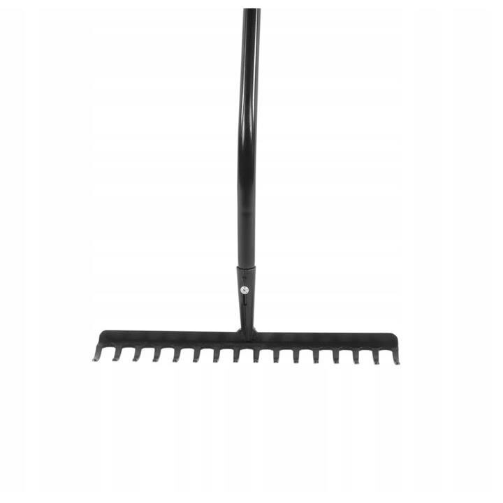 Grebla pentru frunze, gradina, coada metal, 16 dinti, 41.5x150 cm ...