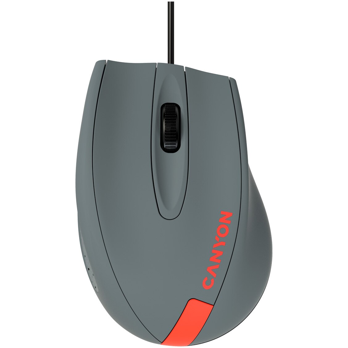 Mouse Canyon M-11 Wired Gray Red - eMAG.ro