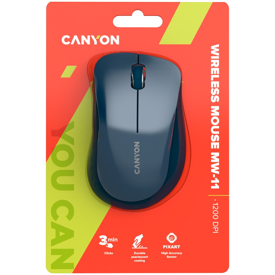 Mouse Canyon MW-11 Wireless Blue - eMAG.ro