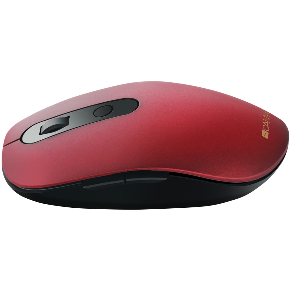 Mouse Canyon MW-9 Dual-mode Wireless Red - eMAG.ro
