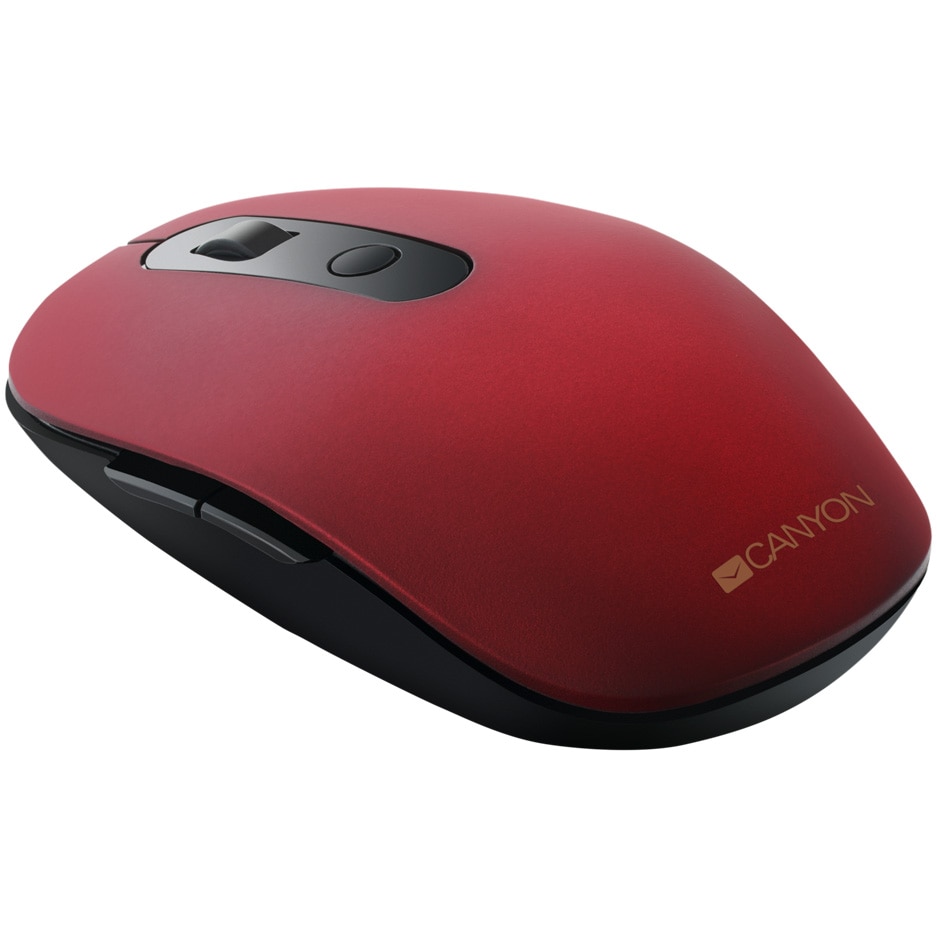 Mouse Canyon MW-9 Dual-mode Wireless Red - eMAG.ro
