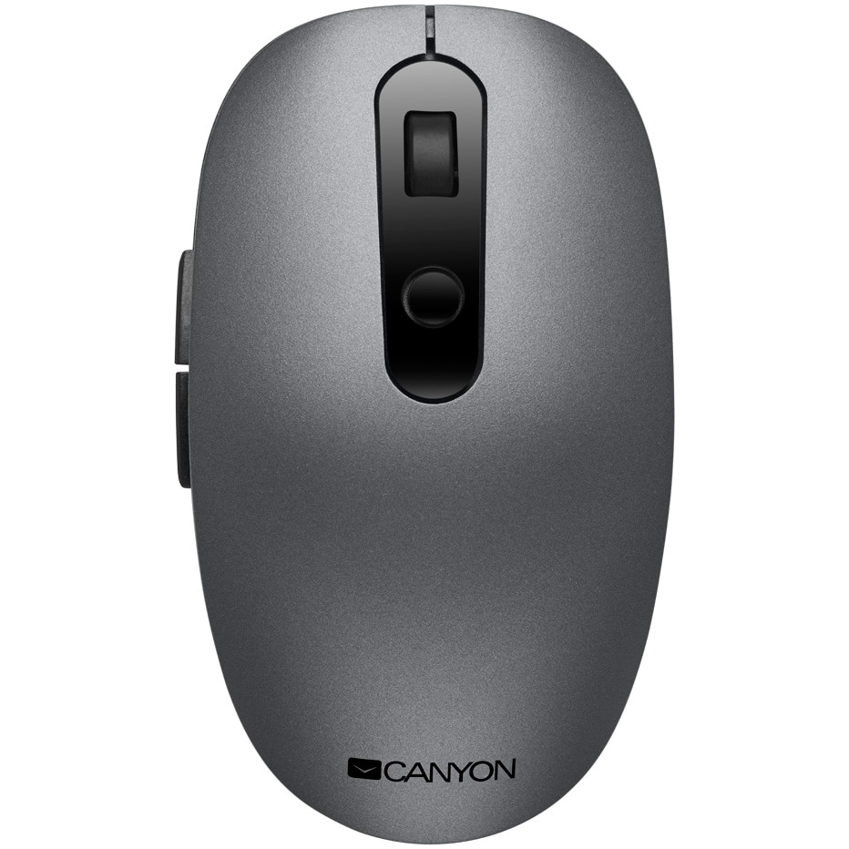 Mouse Canyon MW-9, Wireless, 6 butoane, 1500dpi, Gri - eMAG.ro