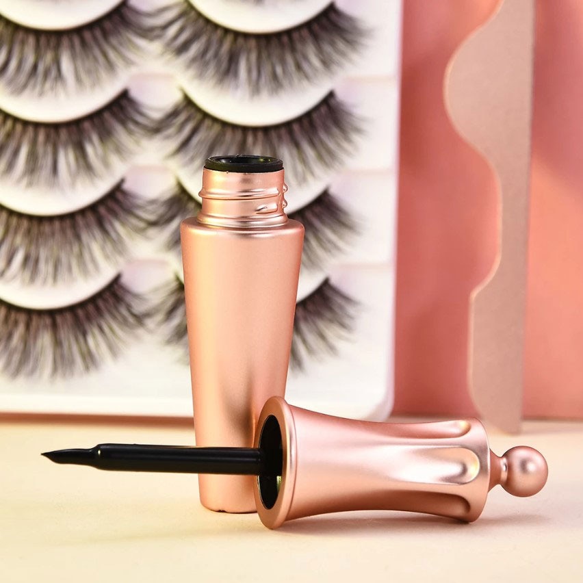 Kit cu 5 perechi Gene False Magnetice, Profesionale, 1 Aplicator, 1 ...