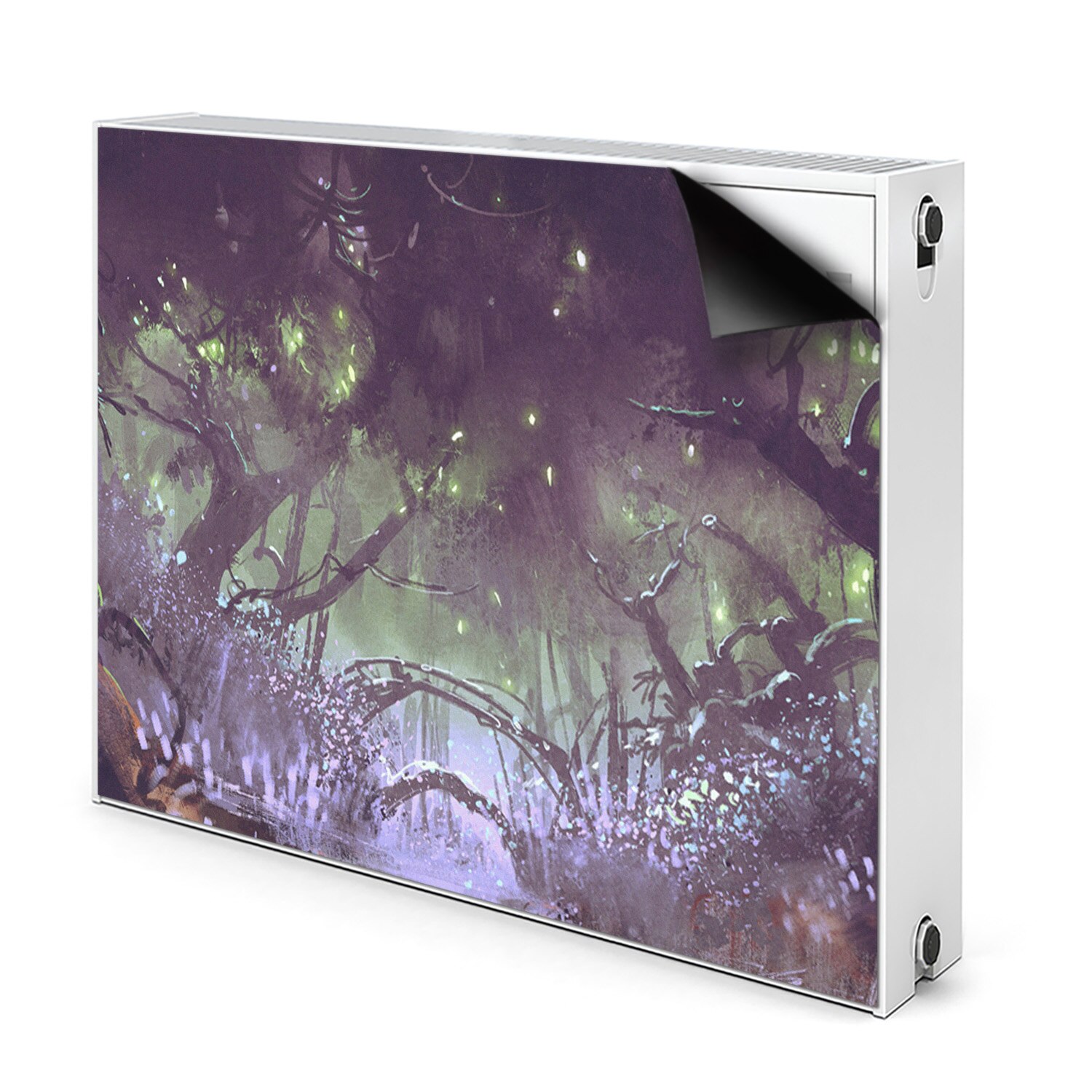 Magnet decorativ, Dreptunghi, Padure Intunecata, Roz, 100 cm x 60 cm ...