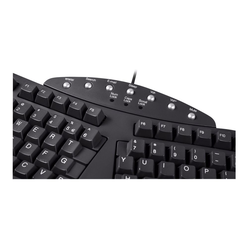 Perixx PERIBOARD-512 Classic - keyboard - US - black (11525 ...