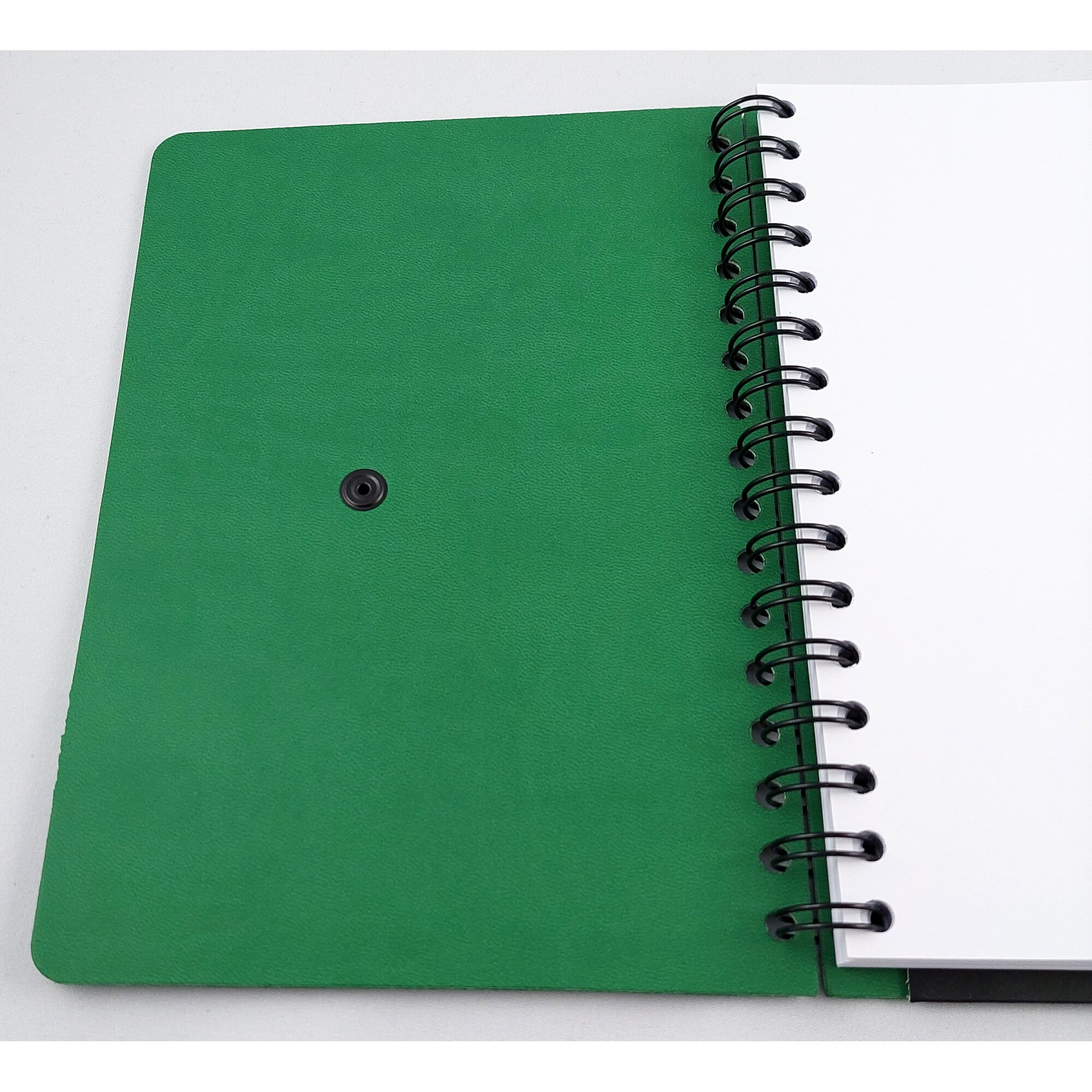 Agenda notes A5 Premium cu foi albe veline, coperta flexibila cu clapa ...