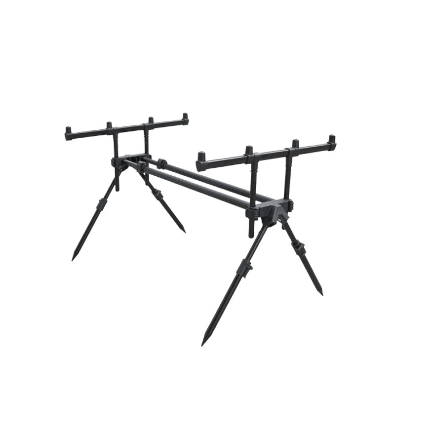 Rod pod lansete Baracuda RP12, 4 posturi, negru - eMAG.ro